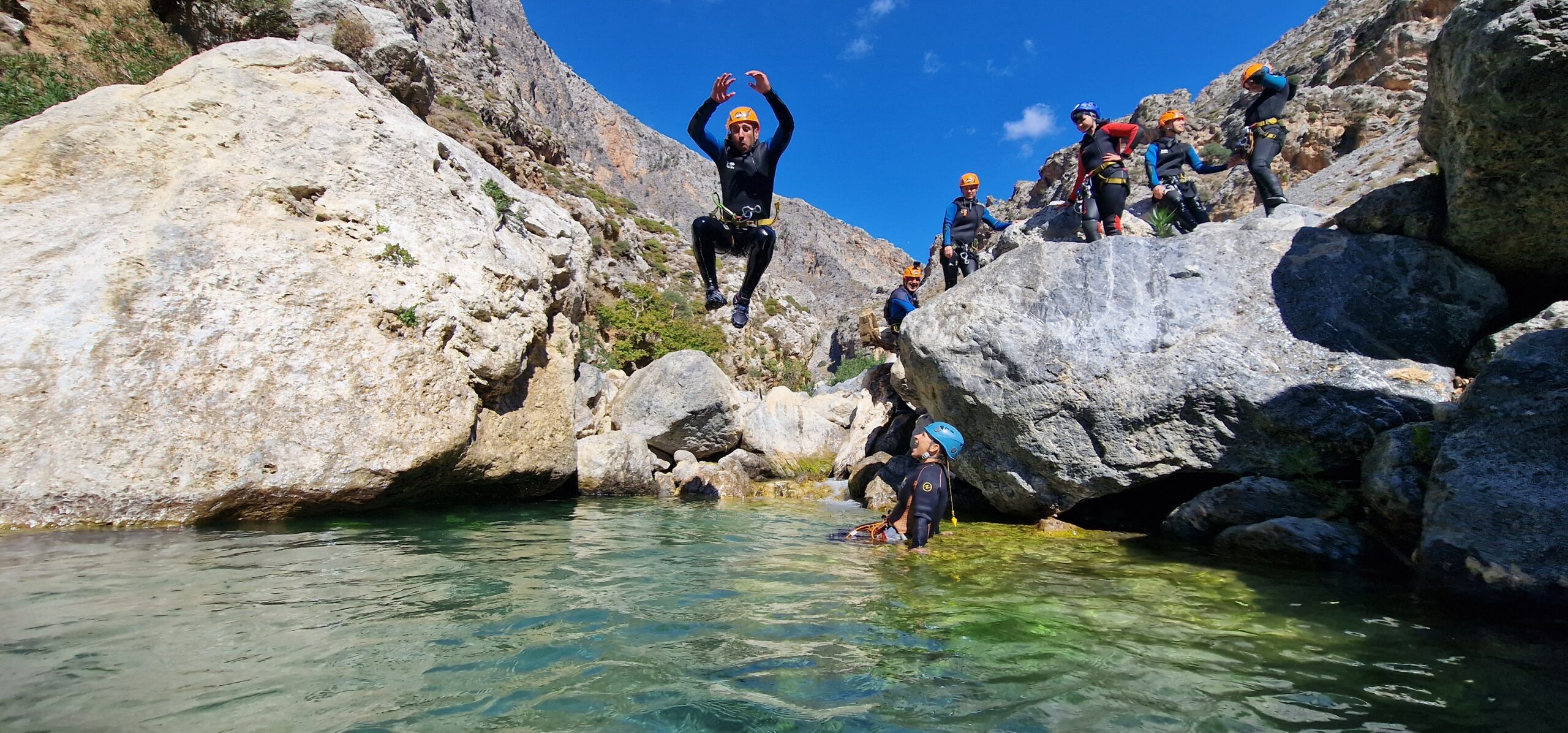 Φαράγγι Κουρταλιώτη - Canyoningcrete.com
